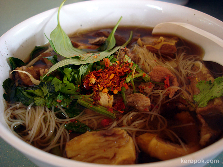 Thaksin Beef Noodles @ Seah Im – KeropokMan